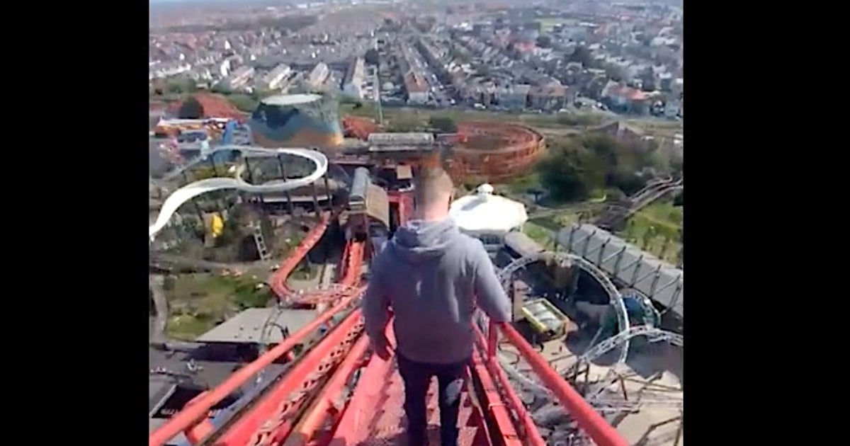 They Were Stuck Atop Britain's Tallest Coaster, Then Had To Walk 200 ...