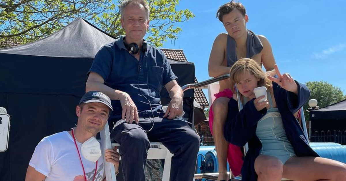 Emma Corrin Shares Adorable Behind-The-Scenes Snaps With Harry Styles ...