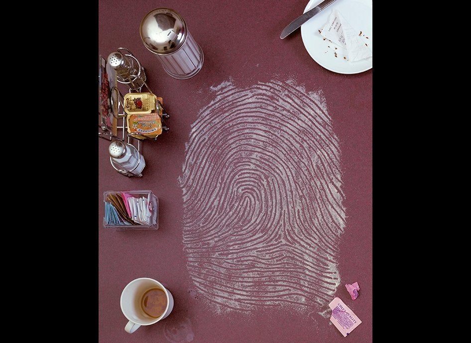 Kevin Van Aelst Creates Giant Fingerprints Made Out Of Everyday Food ...