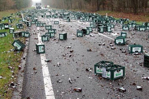 30,000 Pounds Of Bananas And Other Food Spills | HuffPost Life