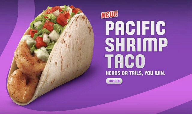 Taco Bell's Pacific Shrimp Taco: Fast Food Review | HuffPost Life