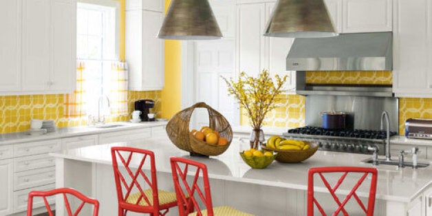 10 Unexpected Ways To Add Color To Your Kitchen | HuffPost Life