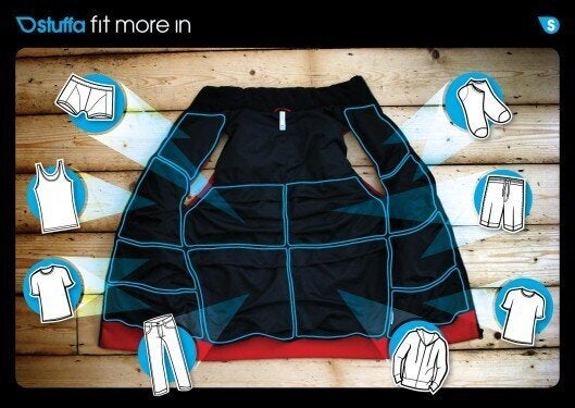 Stuffa Jacket, Wearable Vest Suitcase, Holds Enough Items For Weekend ...