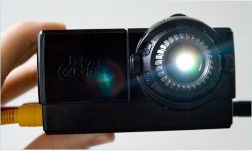 EyeClops Mini Projector Review (PHOTOS): $100 Toy Shines, Speaks ...