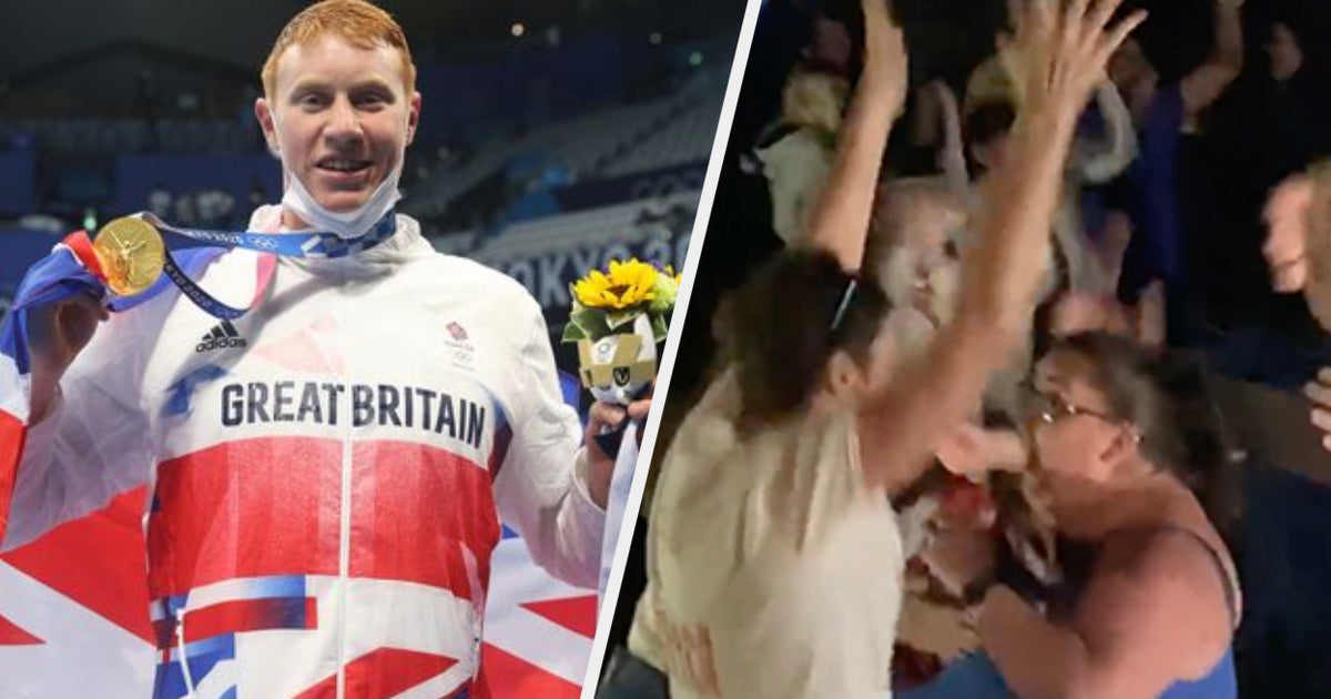Tom Dean's Family And Friends' Reaction To His Olympic Gold Win Is A ...