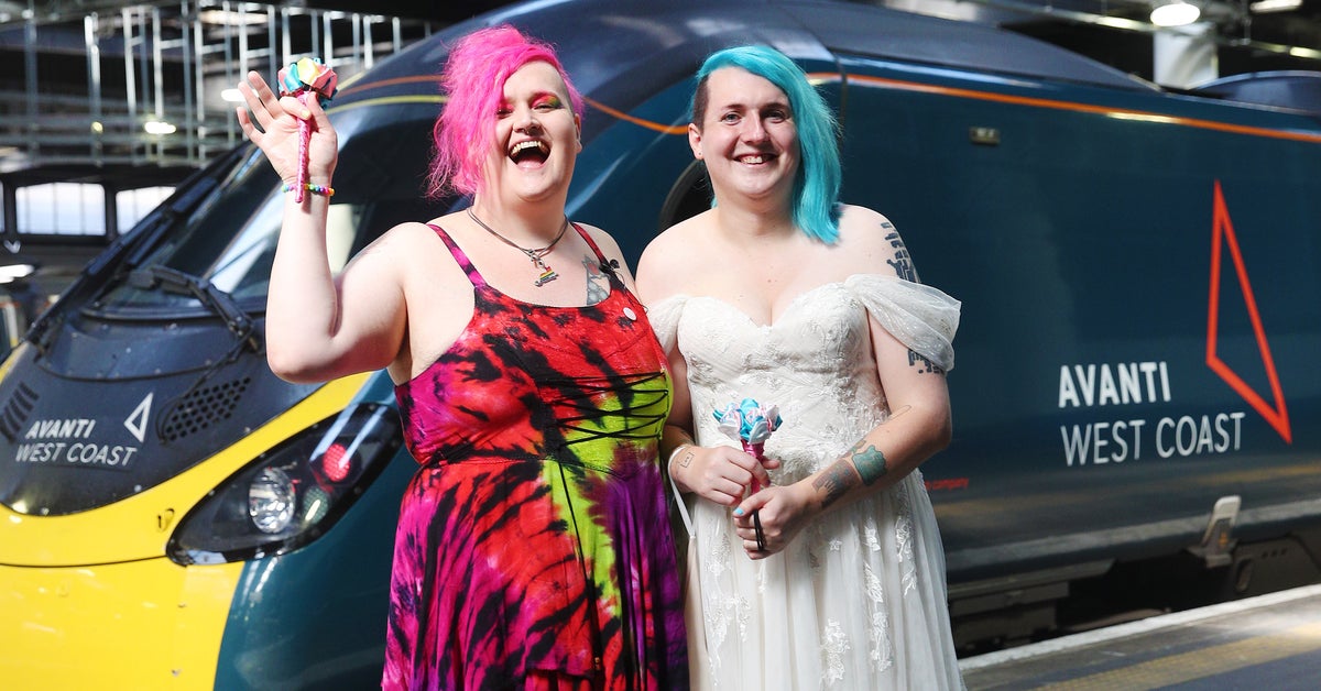 Couple Wed On Train After Fight To Be Recognised as Wife and Wife ...