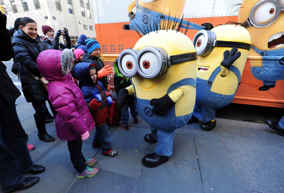 Los Minions de 'Despicable Me 2' en New York listos para el ...