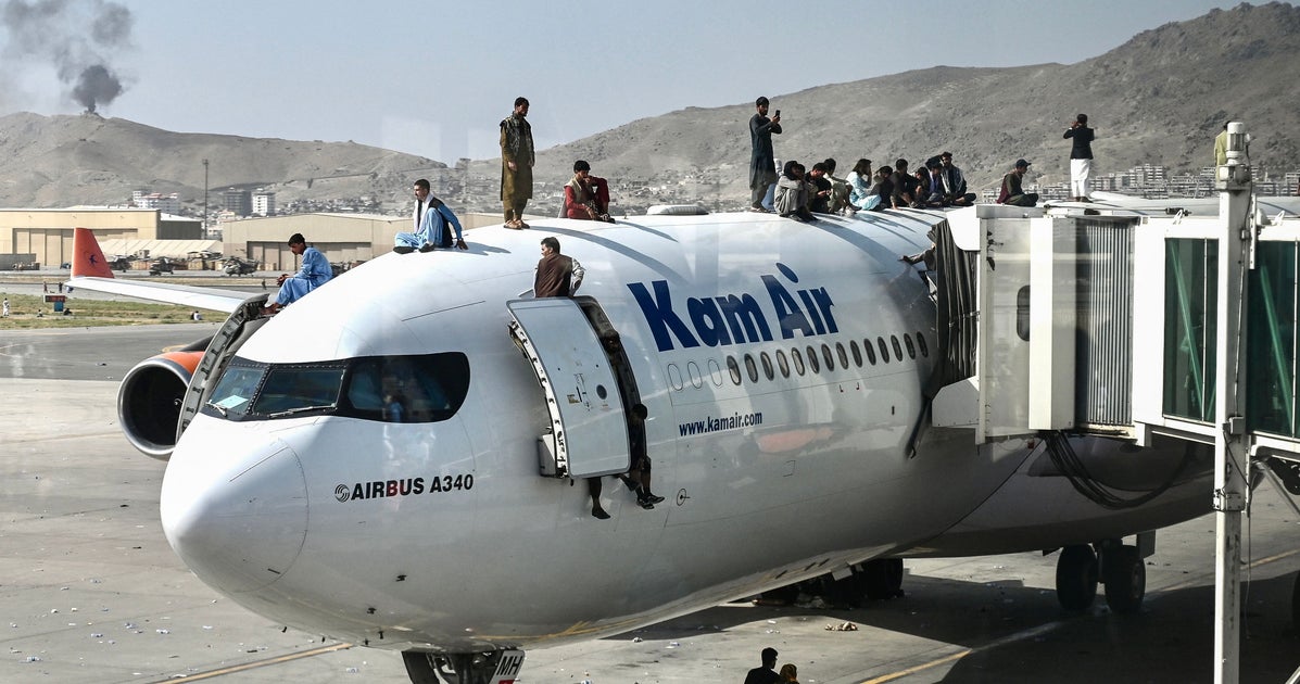 Video Shows Afghans Clinging To Military Plane As It Takes Off From ...