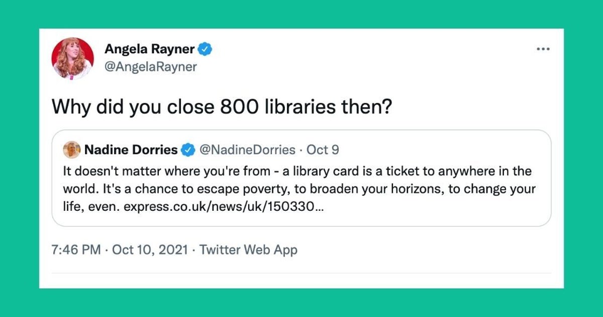 Angela Rayner Points Out A Very Obvious Problem With Nadine Dorries ...
