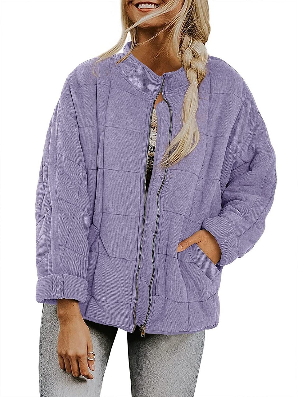 Shop The Trend: Light Quilted Jackets For Transitional Weather ...