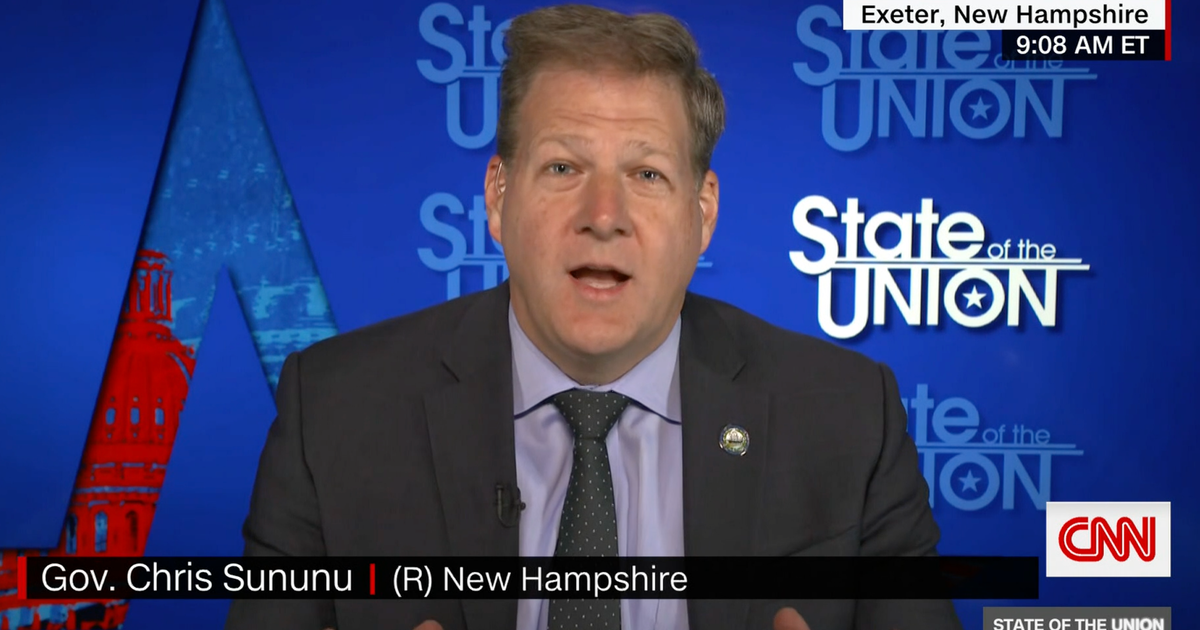 GOP Gov. Chris Sununu Says Republicans In Congress Have 'Priorities ...
