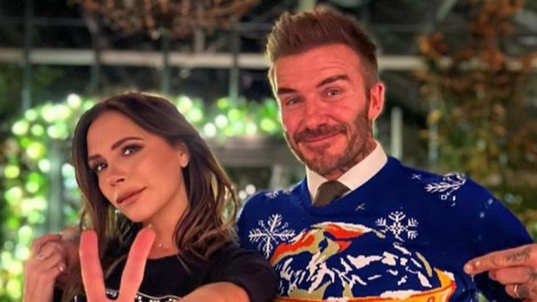 David Beckham Is Ready To Spice Up His Christmas As He Poses In ...
