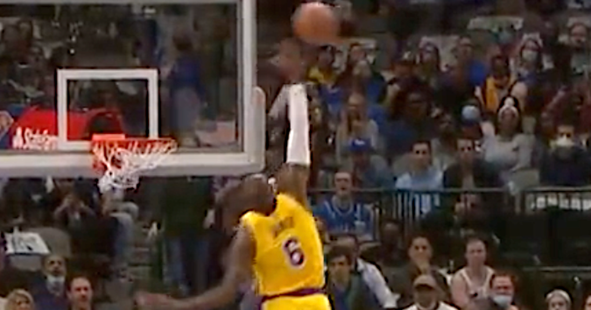 LeBron James' Age-Defying Leap Makes Fans Jump For Joy | HuffPost Sports