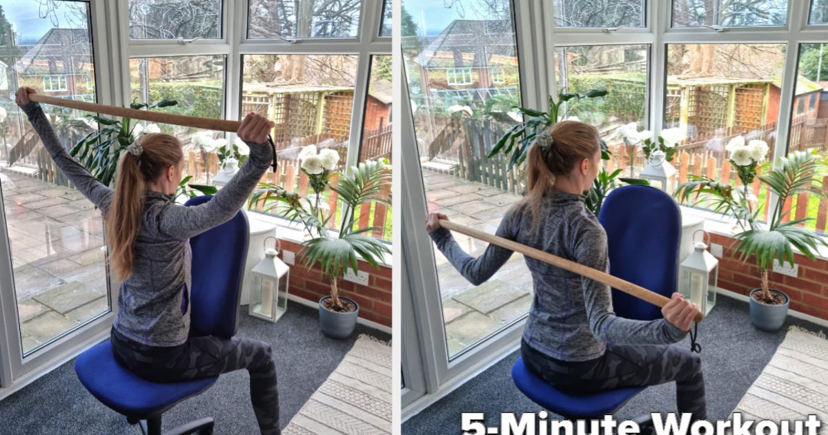 Want Better Posture? This Super Simple Broom Workout Should Help ...