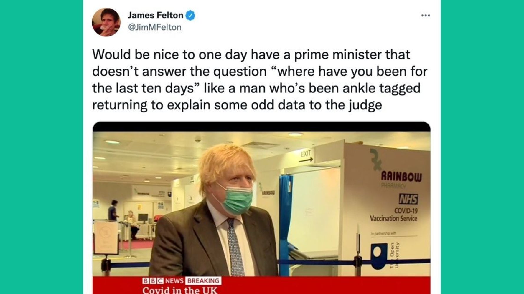 Boris Johnson's Strange Explanation About Where He Spent Christmas Is ...