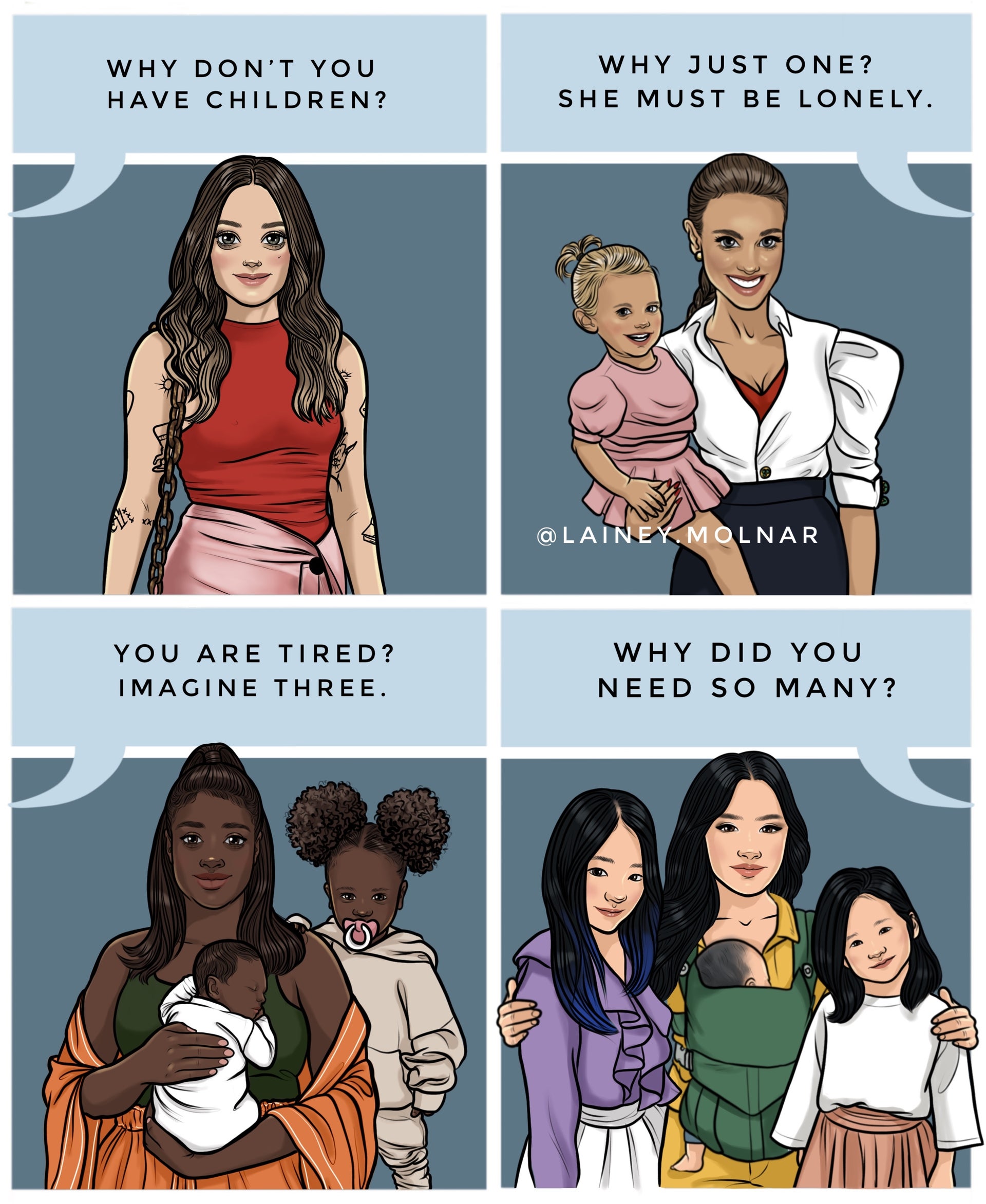 These Comics Capture Society's Ridiculously Unfair Expectations Of ...