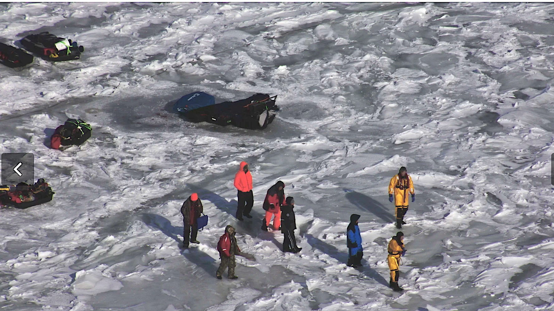 Dozens Rescued From Wisconsin Ice Floe That Broke Free From Shore ...