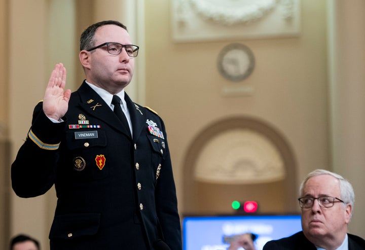 Alexander Vindman Sues Trump Allies, Alleging Witness Intimidation ...