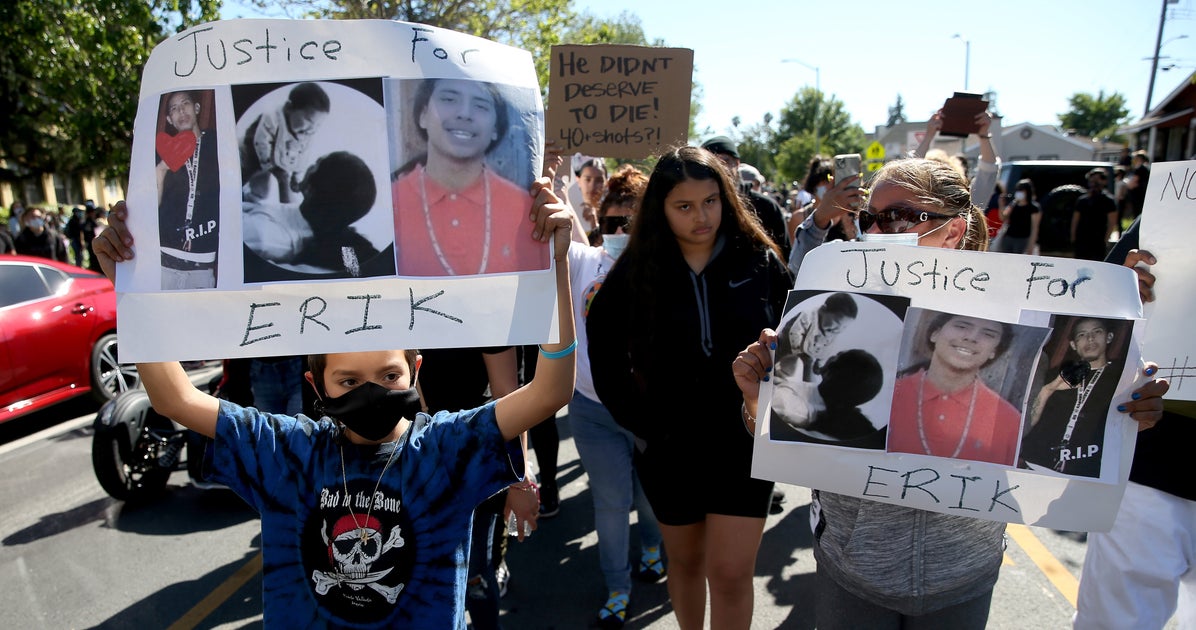 Family Of Erik Salgado Slams DA For Not Charging Officers Who Fatally ...