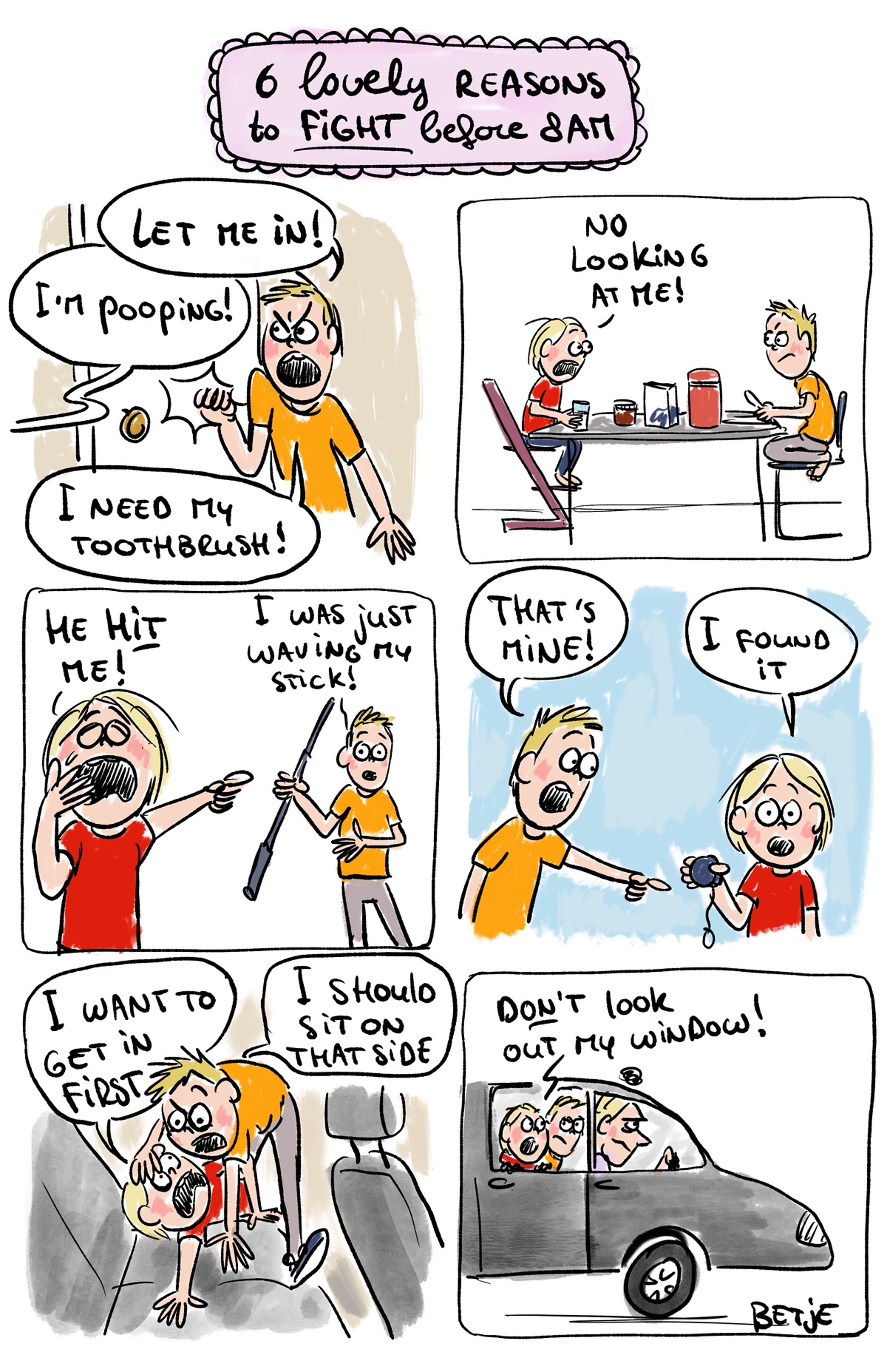 These Relatable Comics Sum Up Sibling Relationships Perfectly ...