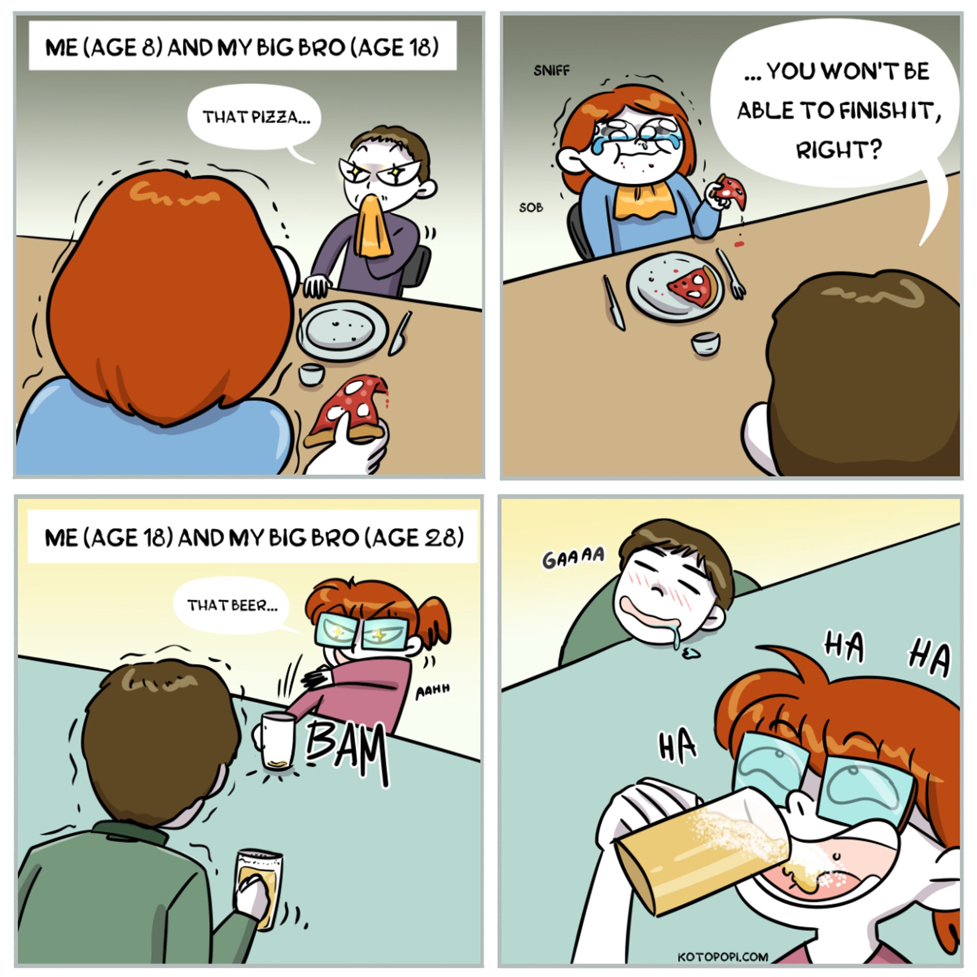 These Relatable Comics Sum Up Sibling Relationships Perfectly ...