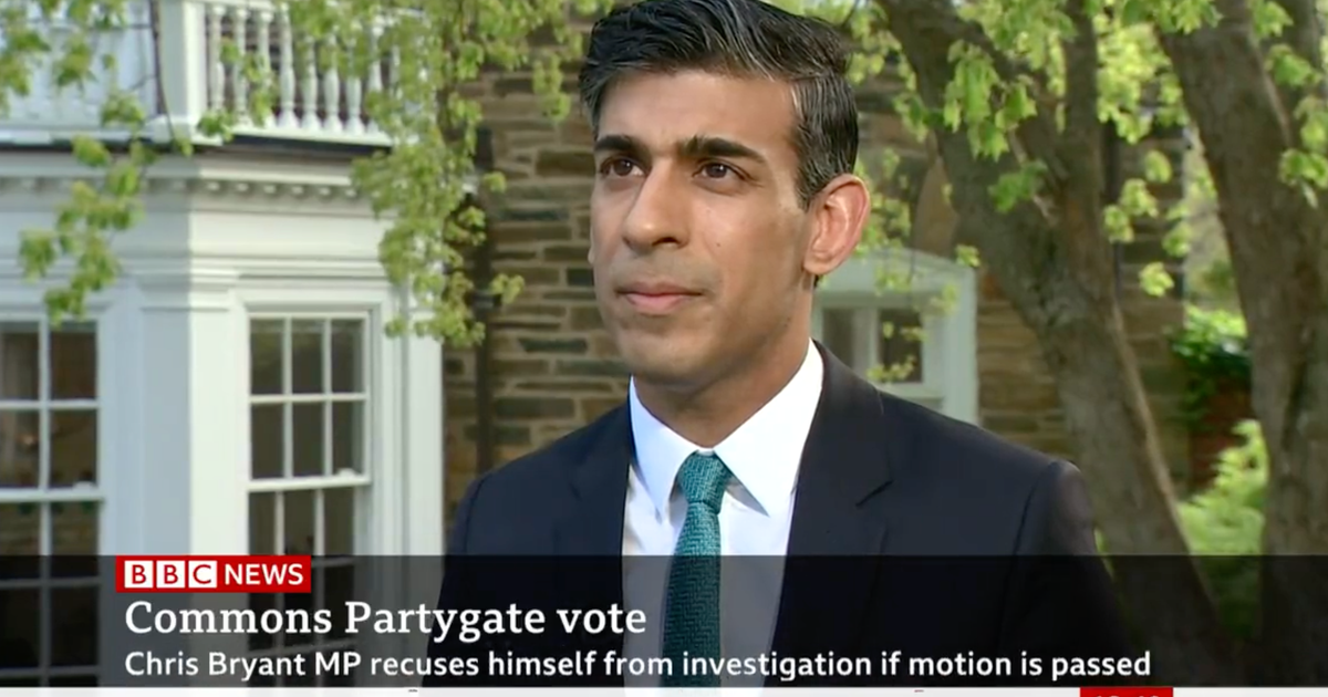 Rishi Sunak Says He's 'Extremely Sorry' Over Partygate As He Plummets ...