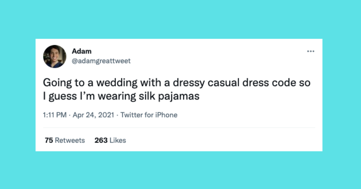 25 Funny Tweets About Baffling Wedding Dress Codes | HuffPost UK Life