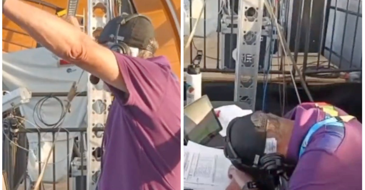 Touching Video Shows Dad Commentating As His Son Claims Shocking World ...