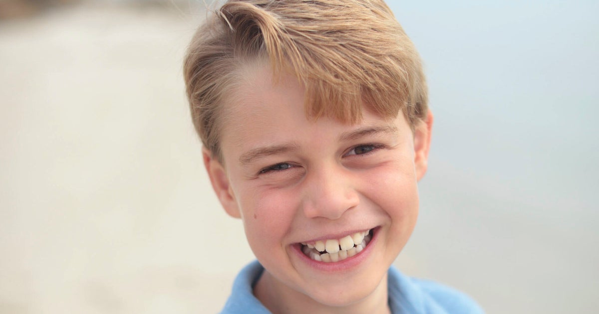 Prince George Is All Smiles On The Sand In Adorable 9th Birthday Photo ...