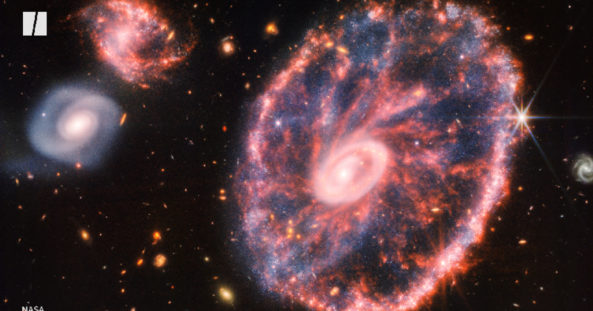 Rare Ring Galaxy Revealed | HuffPost UK Videos