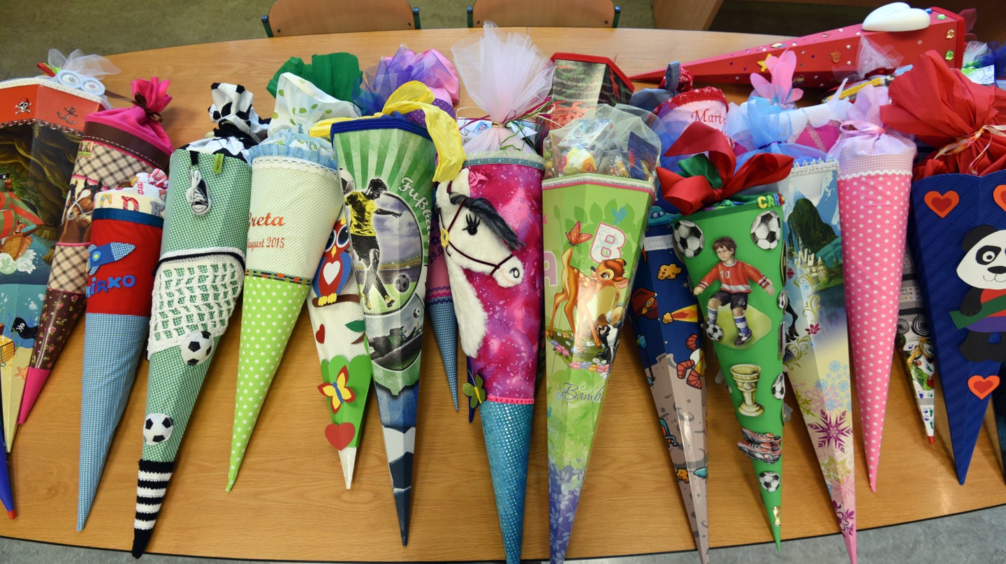 German Kids Go To School With Giant Cones. Here's Why. | HuffPost Life