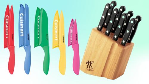Target knife set store