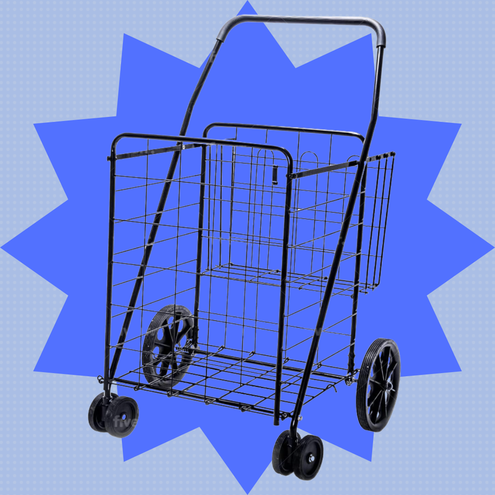 The Best Reusable Bags And Rolling Carts For Grocery Shopping ...