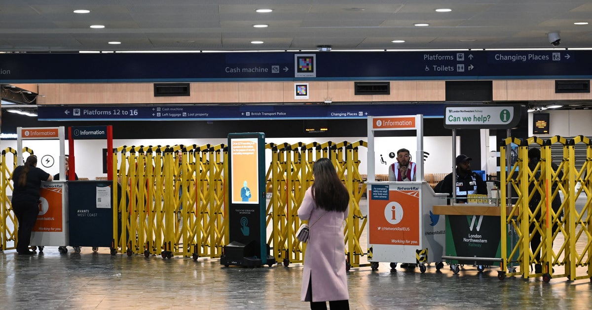 UK November Rail Strikes - Full List Of Dates and Services Affected ...