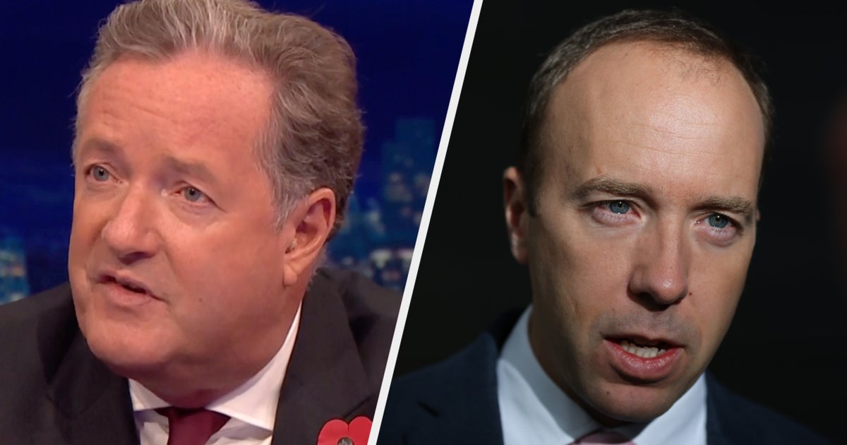 Piers Morgan Tears Into 'Creep' Matt Hancock Over Upcoming I'm A ...