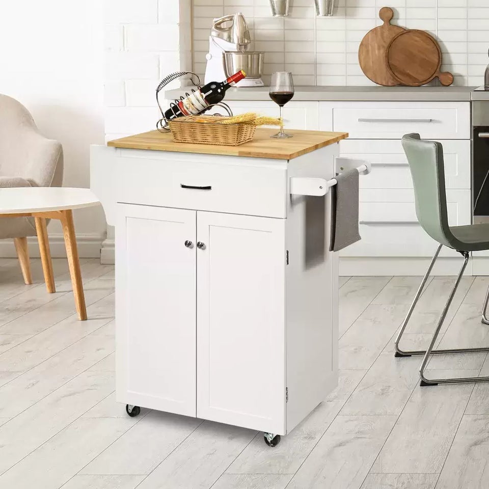 12 Kitchen Carts That Add Extra Counter And Storage Space | HuffPost Life