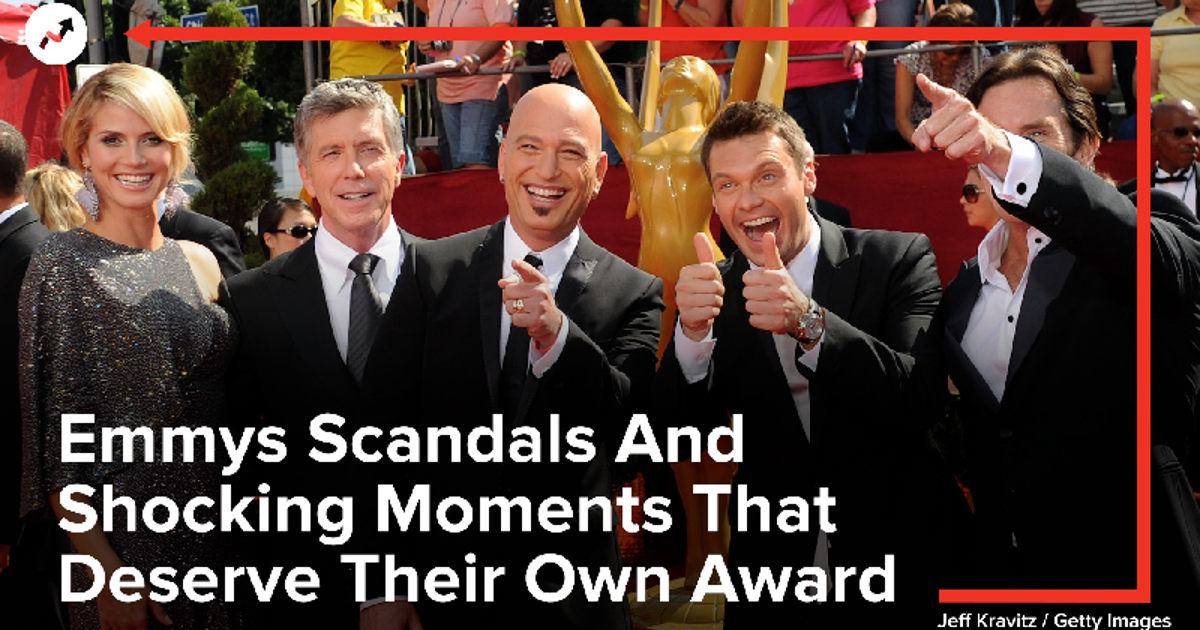 Emmys Scandals And Shocking Moments That Deserve Their Own Award ...