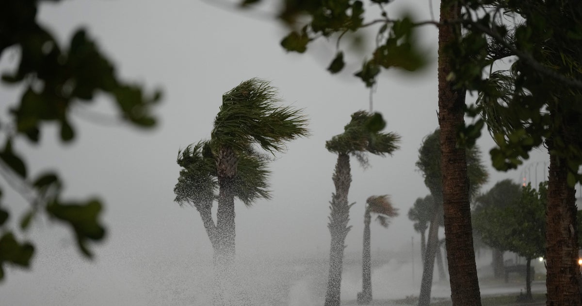 Tropical Storm Nicole Hits Florida; Trump Remains At Mar-A-Lago Despite ...