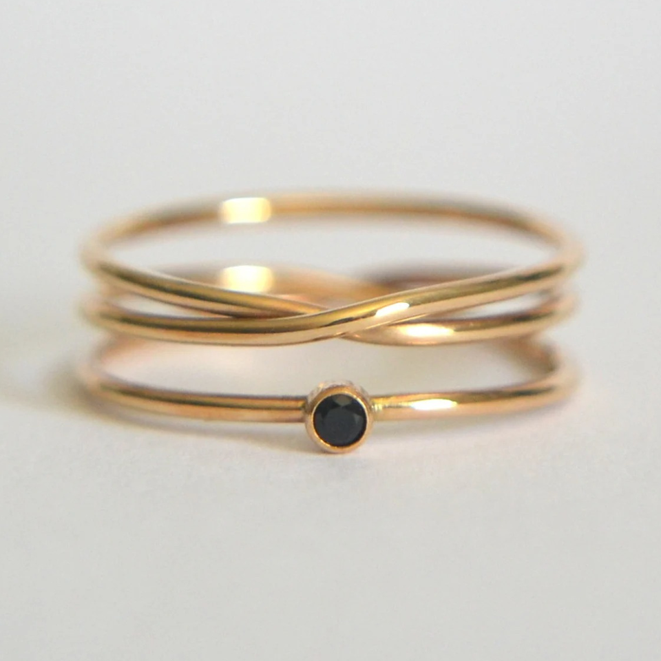 Beautifully Minimal Gold Jewelry That You Can Buy On Etsy | HuffPost Life