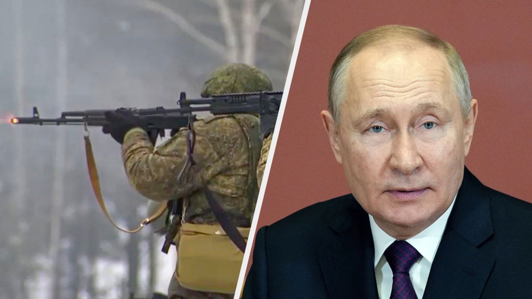 Putin Shooting Gun