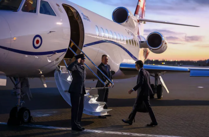 Rishi Sunak Criticised For Taking RAF Jet From London To Blackpool ... Rishi Sunak Criticised For Taking RAF Jet From London To Blackpool ...
