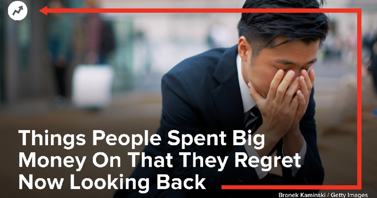 Things People Spent Big Money On That They Regret Now Looking Back ...