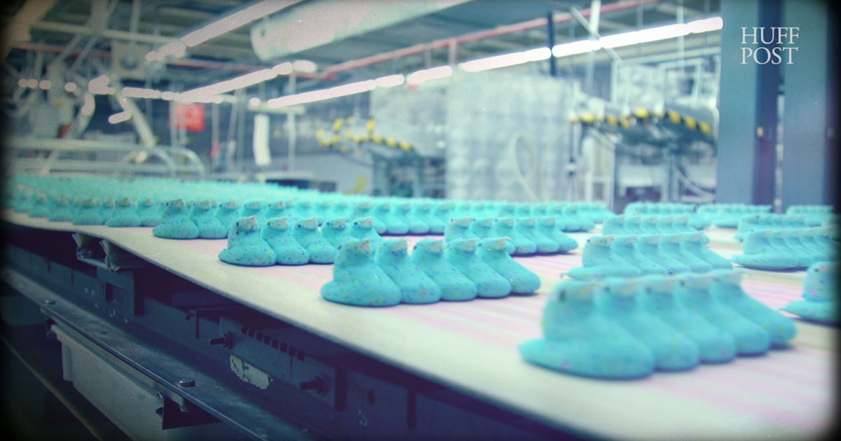 How Peeps Are ‘Hatched’ | HuffPost Videos
