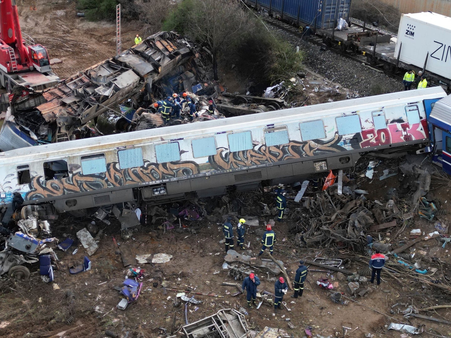 Greek Transportation Minister Resigns Over Train Crash; 36 Dead ...