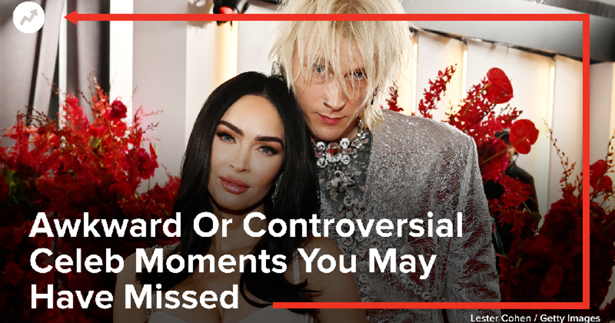 Awkward Or Controversial Celeb Moments You May Have Missed Huffpost 7996