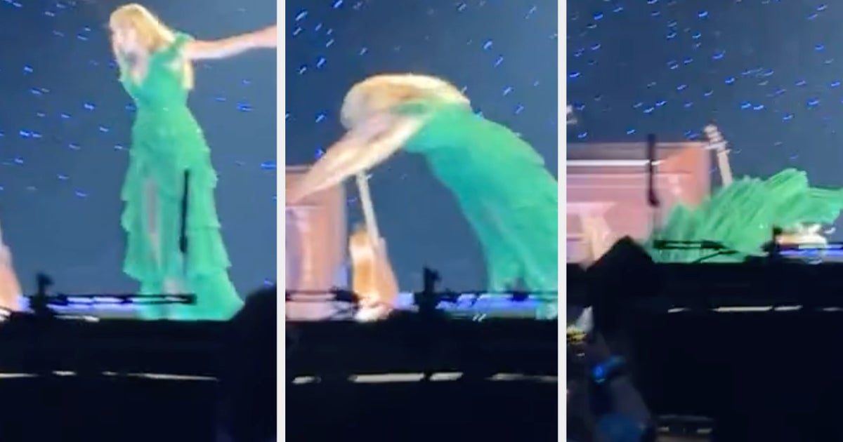 Taylor Swift's Diving Stage Exit On The Eras Tour Goes Viral | HuffPost ...