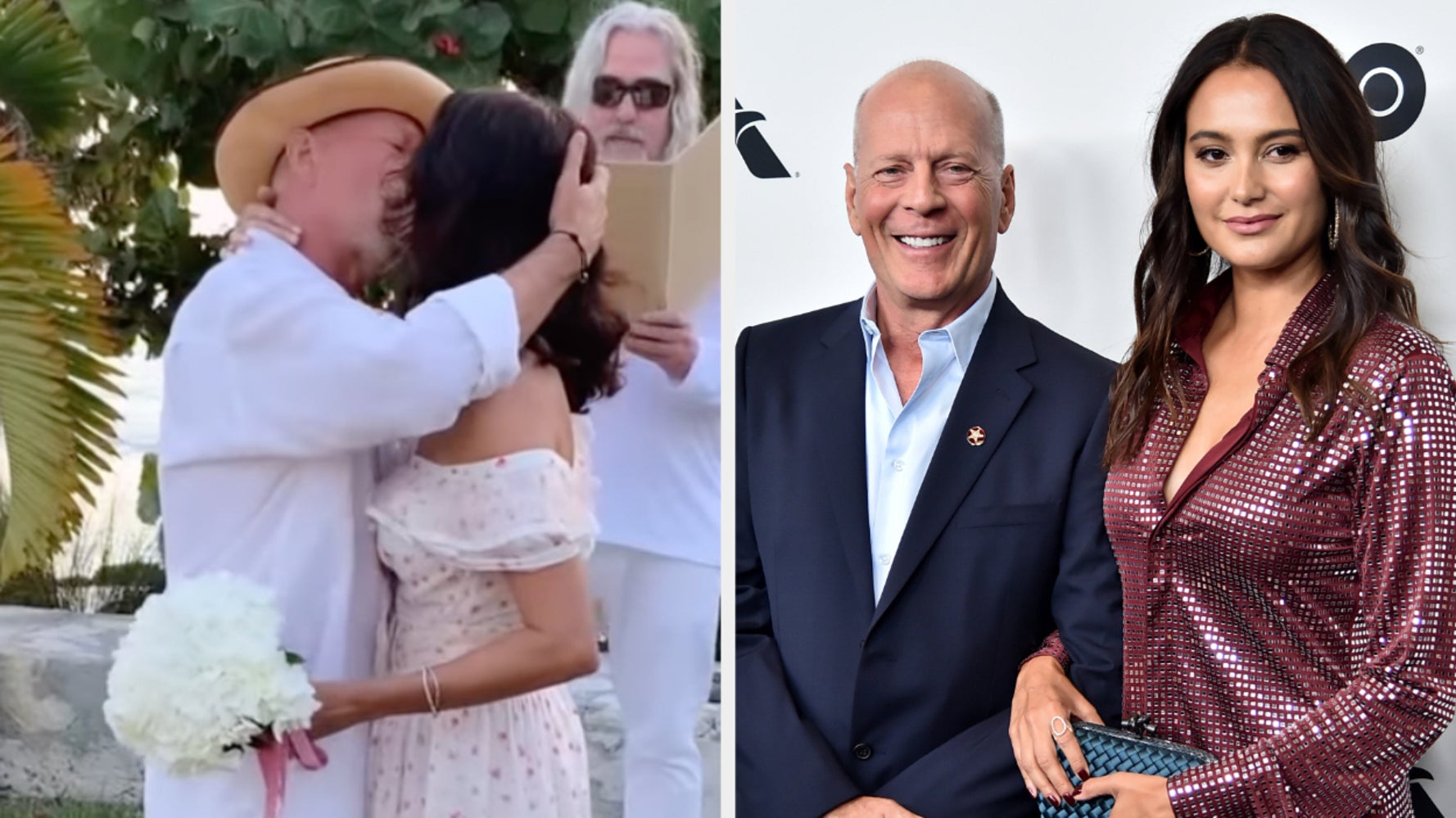 Bruce Willis Wedding