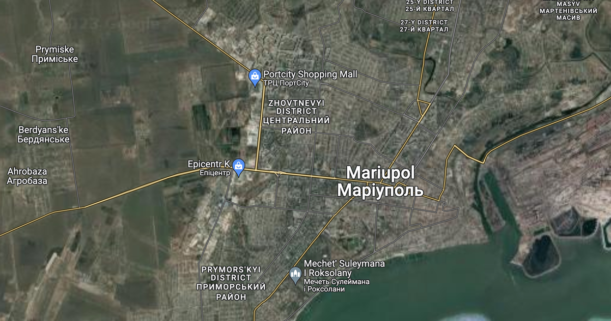 Google Earth Updates Satellite Images Of Ukraine's Mariupol | HuffPost ...