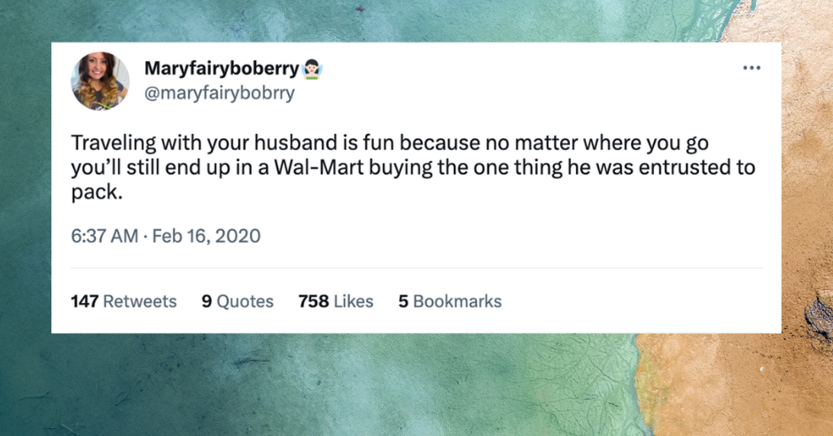29 Funny And Relatable Tweets About Going On Holiday As A Married