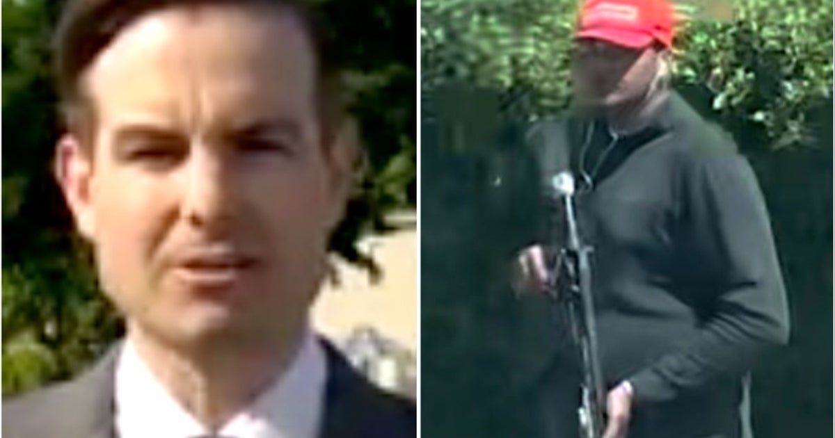 Reporter Slammed For Both Sides Tweet On Man Who Carries Ar 15 At